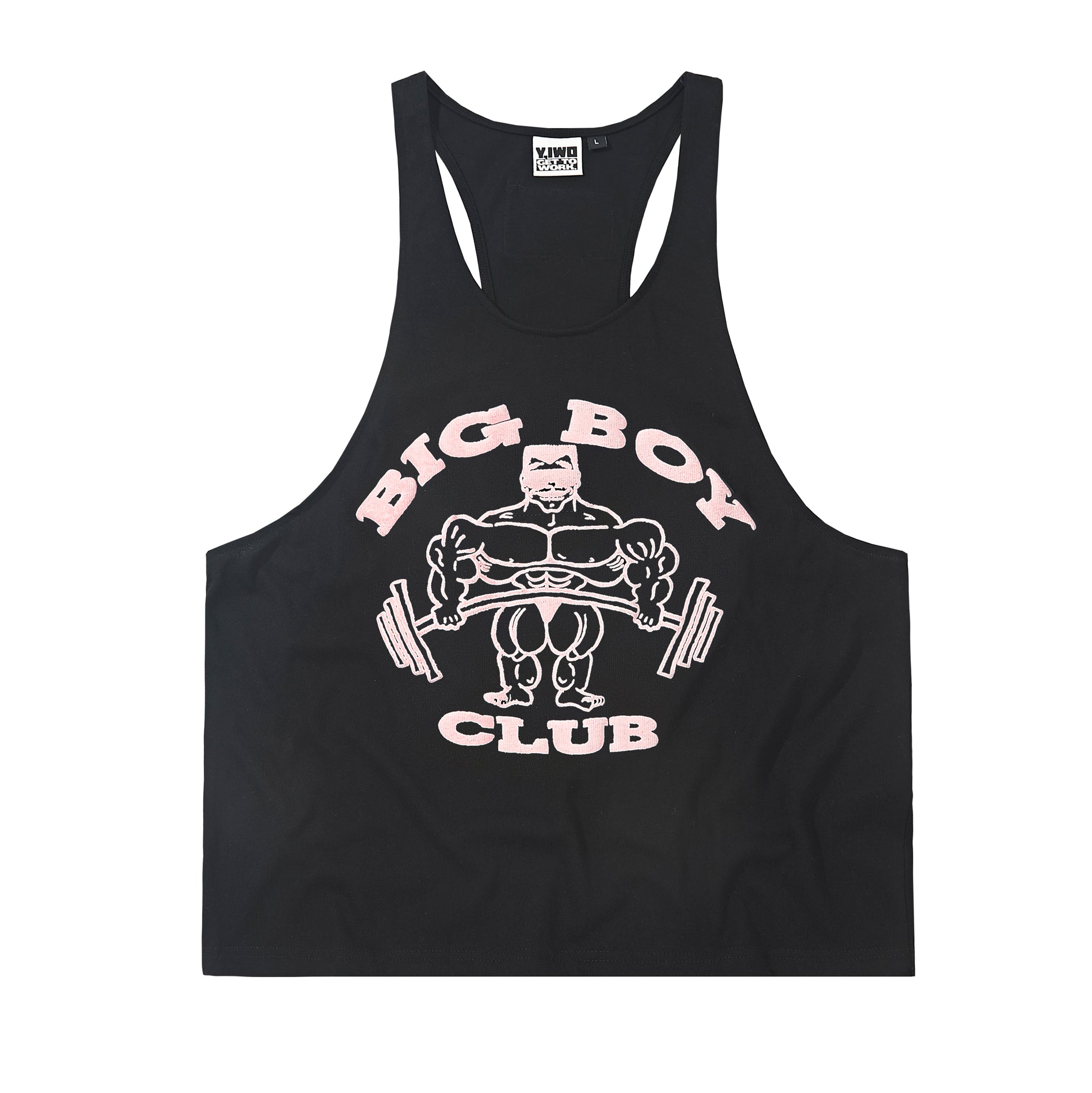 Big Boy Club Stringer Tank – Yeah I Work Out